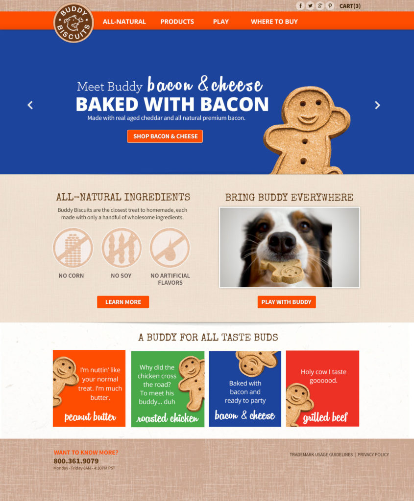 bacon - Buddy Biscuit